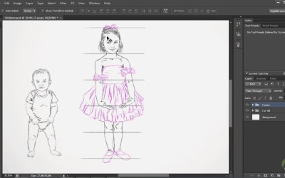 Digital Figure Drawing: Beyond the Basics - Children's Proportions