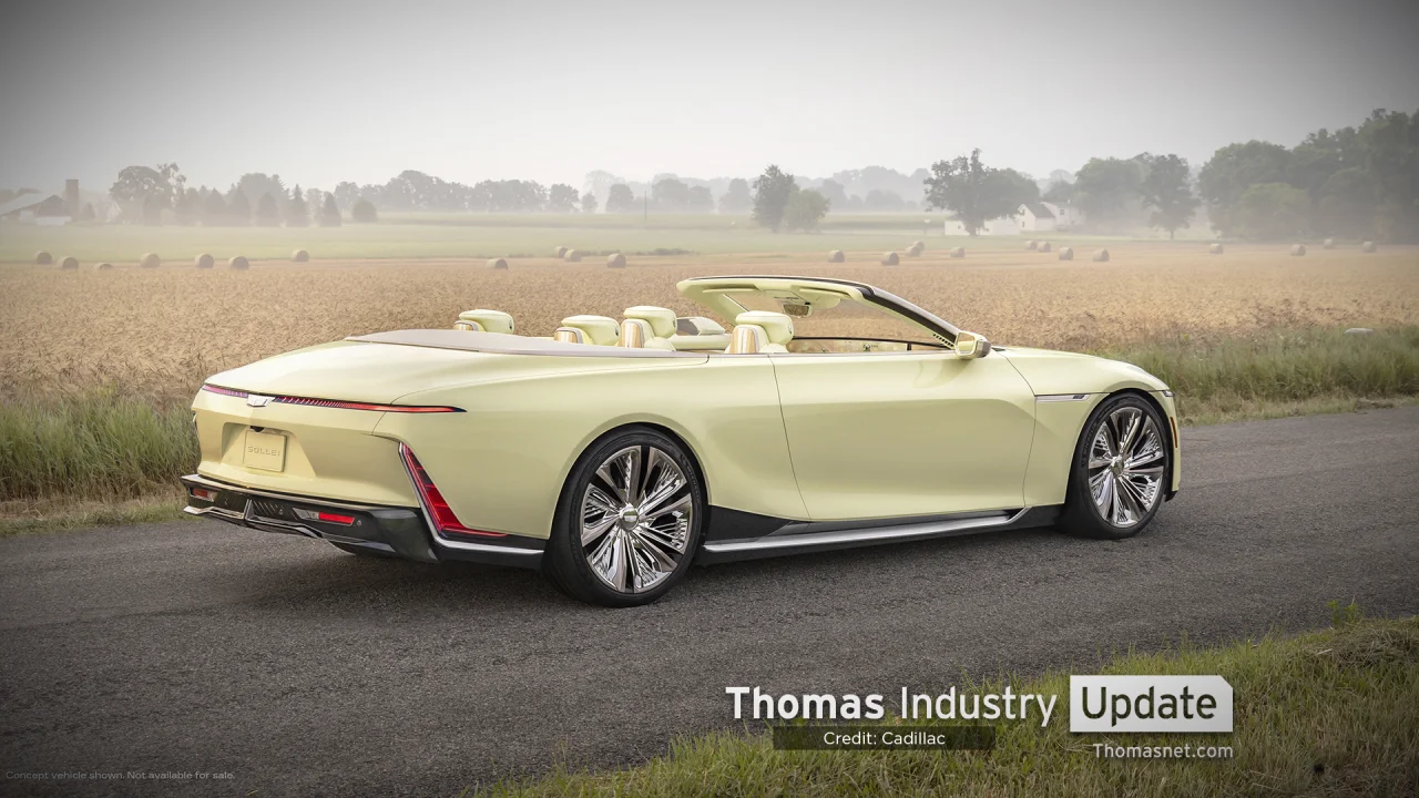 Cadillac Unveils Luxury Electric Convertible