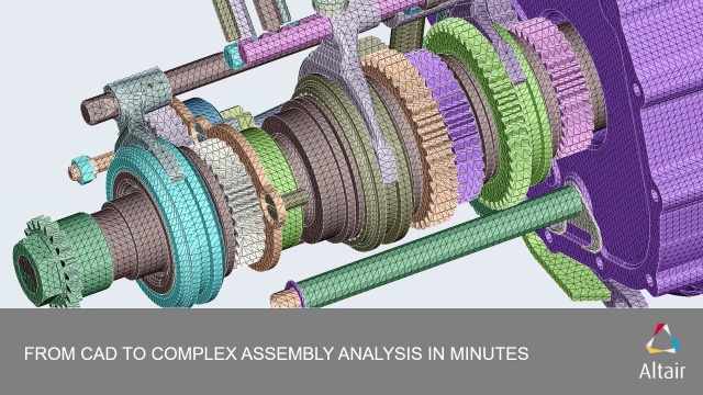 Process-Oriented Solid-Element Modeling with Altair SimLab
