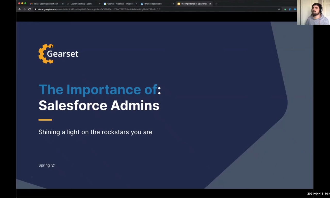 The importance of Salesforce Admins | Gearset