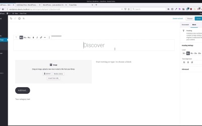 Building Gutenberg Template Layouts Without JavaScript - Create the First Row of Tours