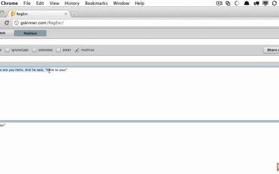 Regular Expressions: Up and Running - Greedy Matches