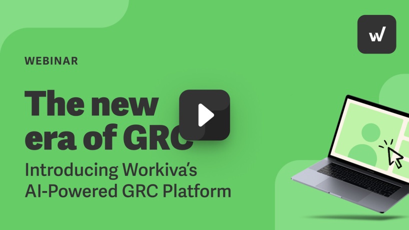 The New Era of GRC: Introducing The AI-Powered Workiva GRC Platform ...