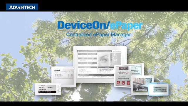 DeviceOn/ePaper Technology for Environmental Sustainability - Videos - Advantech Connect