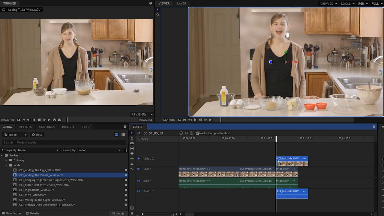 Introduction to Video Editing - Refine the Edit, Part 1