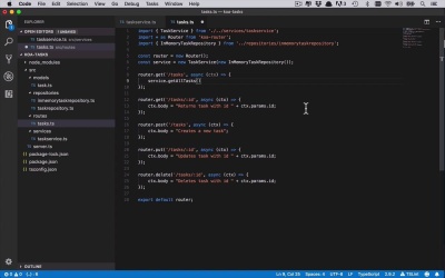 Code a REST API With Koa and TypeScript - Getting Tasks From the API
