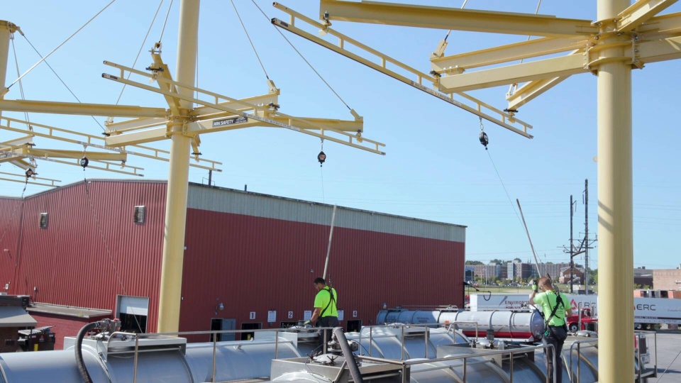 Fall Protection Photo and Video Gallery - Rigid Lifelines