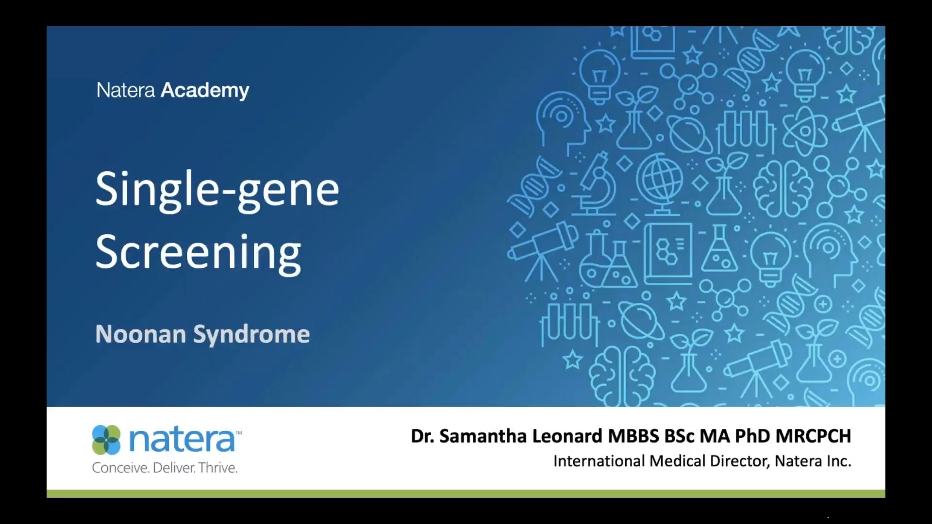Natera Academy Short Take on Single Gene NIPT Screening for Noonan Syndrome
