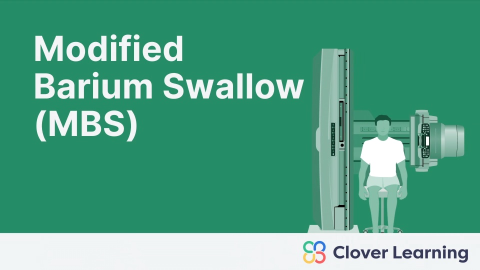 Modified Barium Swallow | Video Lesson | Clover Learning