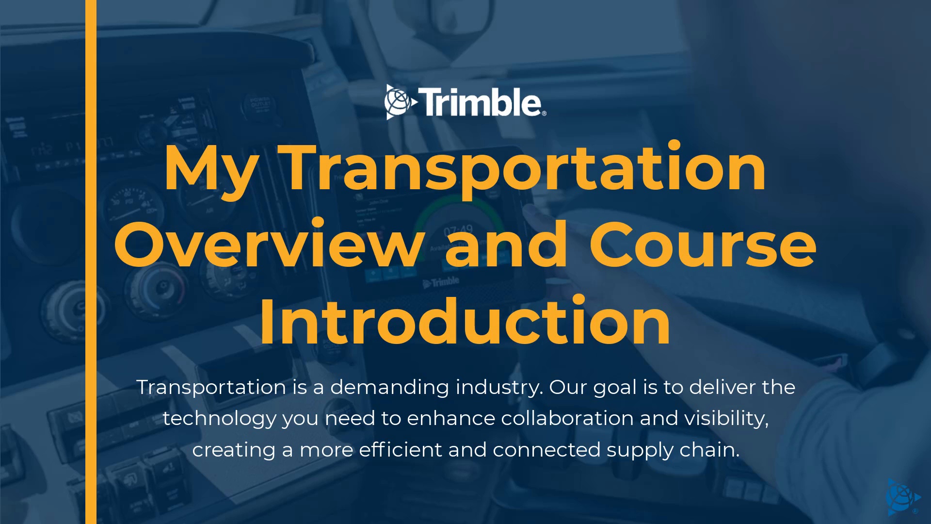 My Transportation Overview