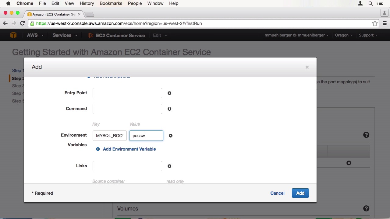 Explore Amazon Web Services - EC2 Container Services: Docker on Amazon