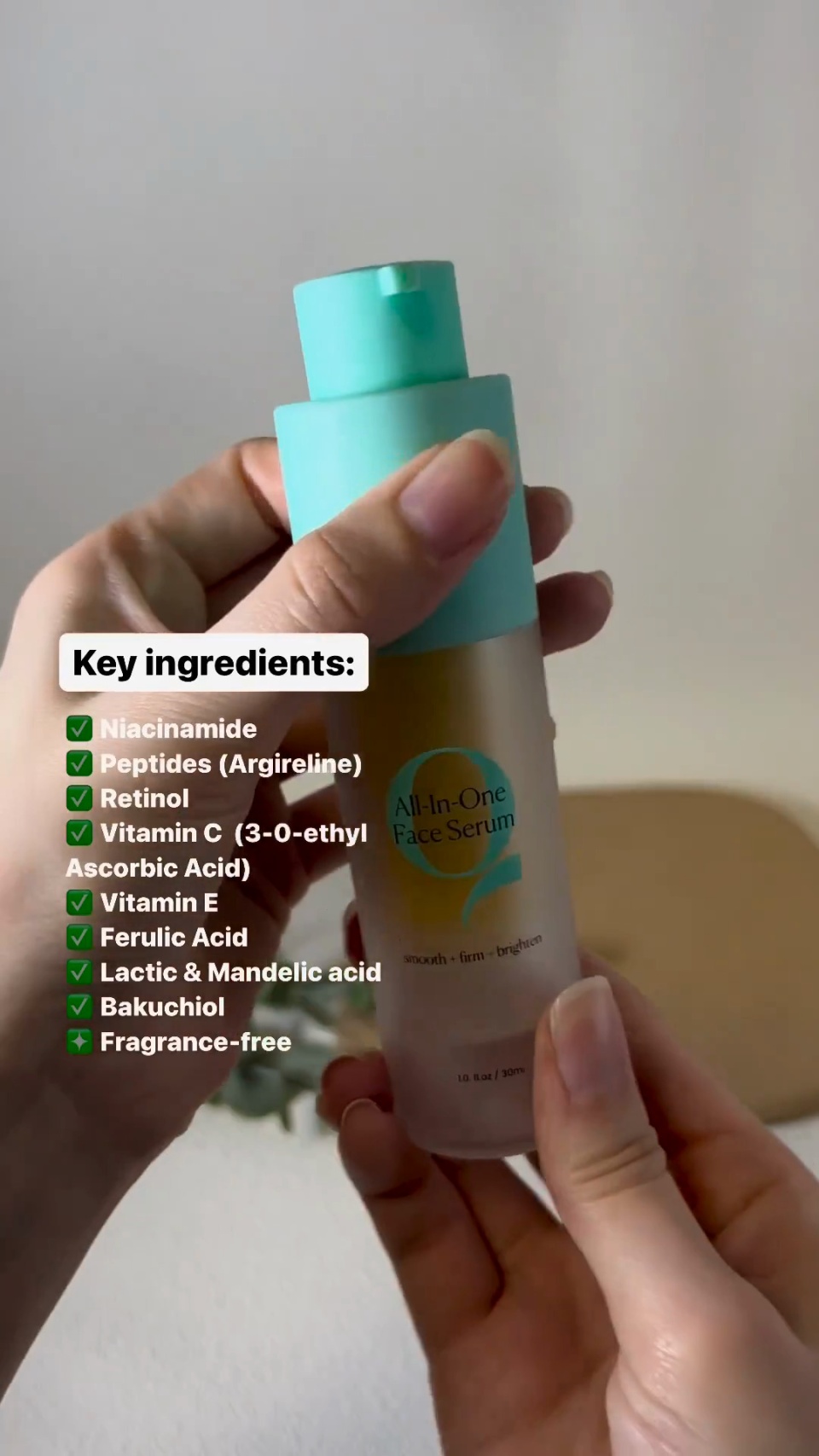 Anti-Aging Serum | All In One Solution For Wrinkles | Qure
