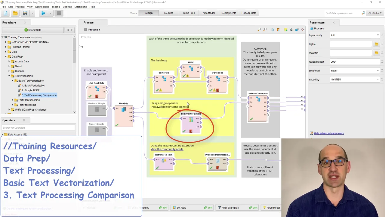 Data Engineering Professional - Text Analytics | RapidMiner Academy by ...