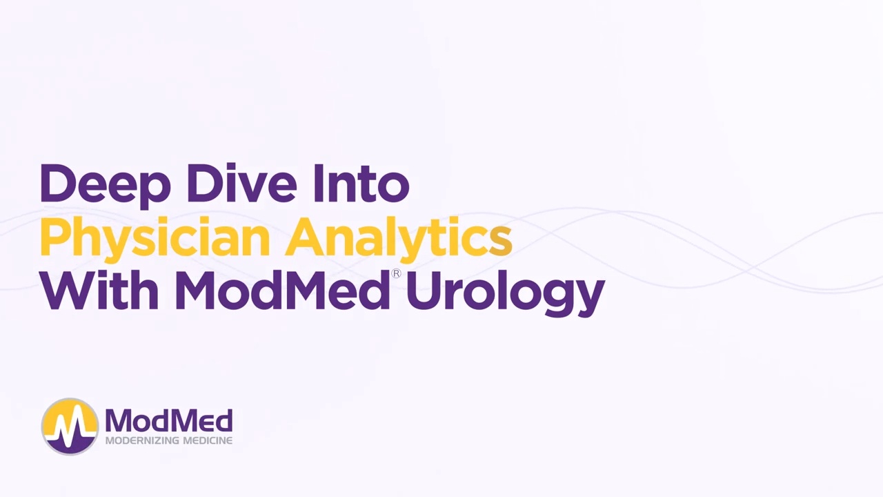 What Physicians Can Do With ModMed® Analytics