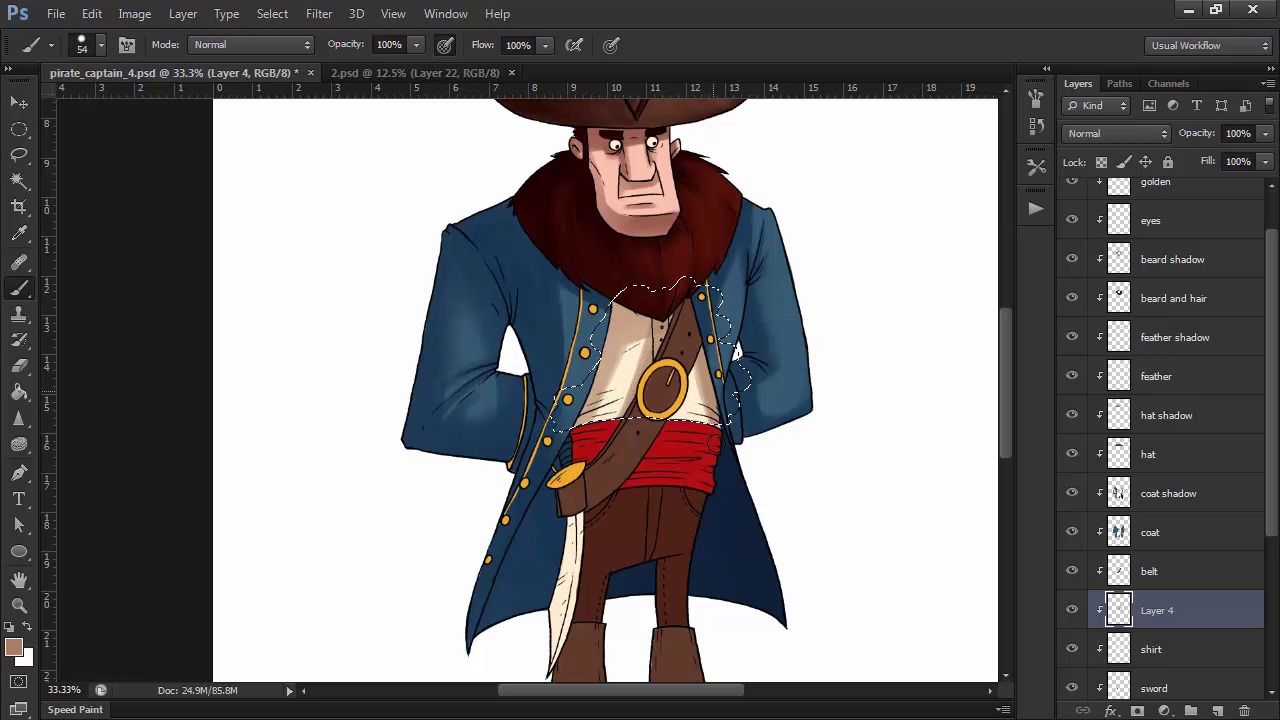 Illustrating Personality in Character Design - Shading and Texture