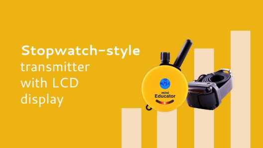 Educator Mini Educator 1/2 Mile Waterproof Remote Training Dog Collar ...