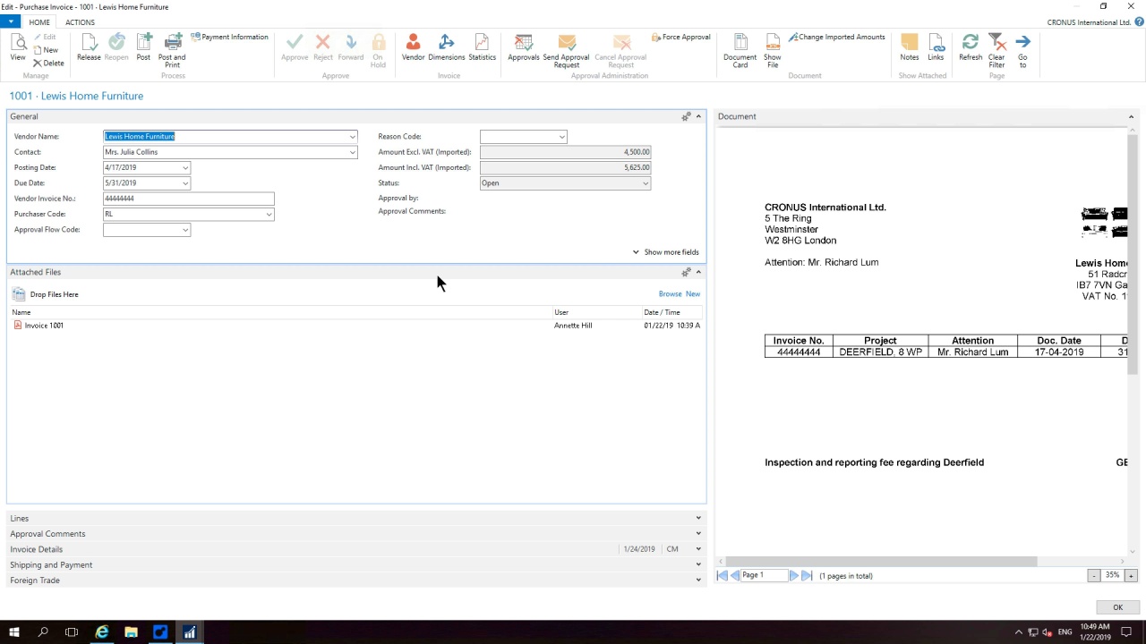 Dynamics NAV - Continia Document Capture Webinar