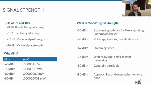 9 Wi-Fi Signal Strength - Mist