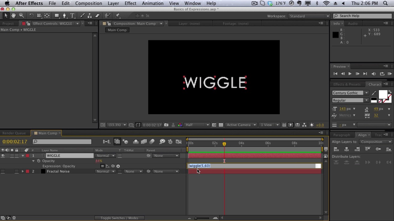 30 Days to Learn Adobe After Effects - Basics of Expressions