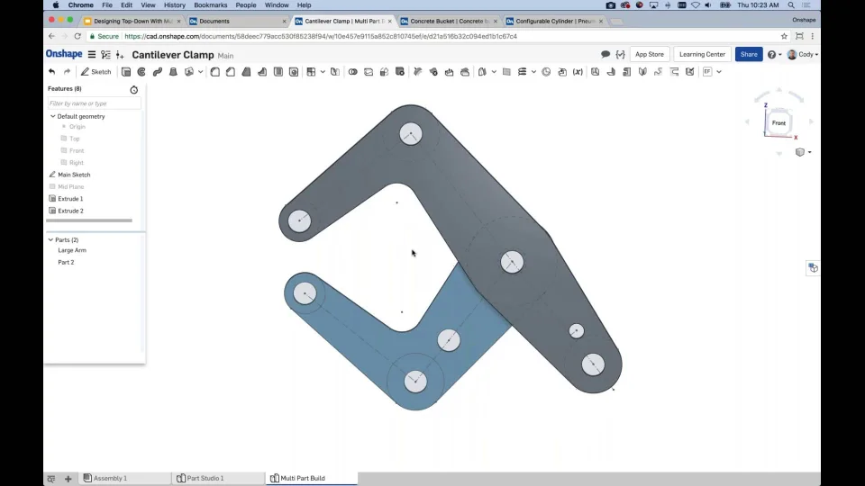 Designing Top-Down with Multi-Part Part Studios