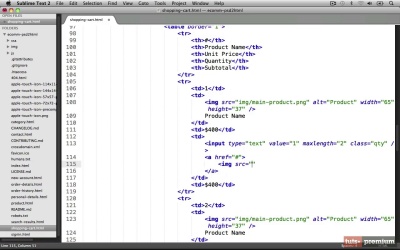 Converting an eCommerce PSD to HTML & CSS - The Shopping Cart Page ...