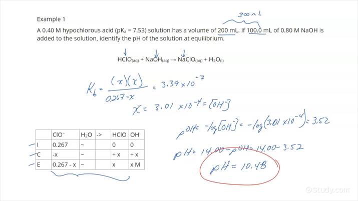 How to Perform a Titration with Equivalent Weak Acid & Strong Base ...