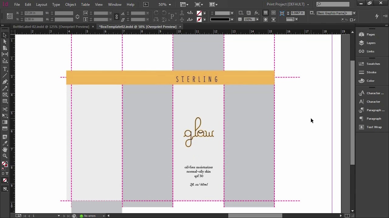 Introduction to Package Design - Box Design Part One