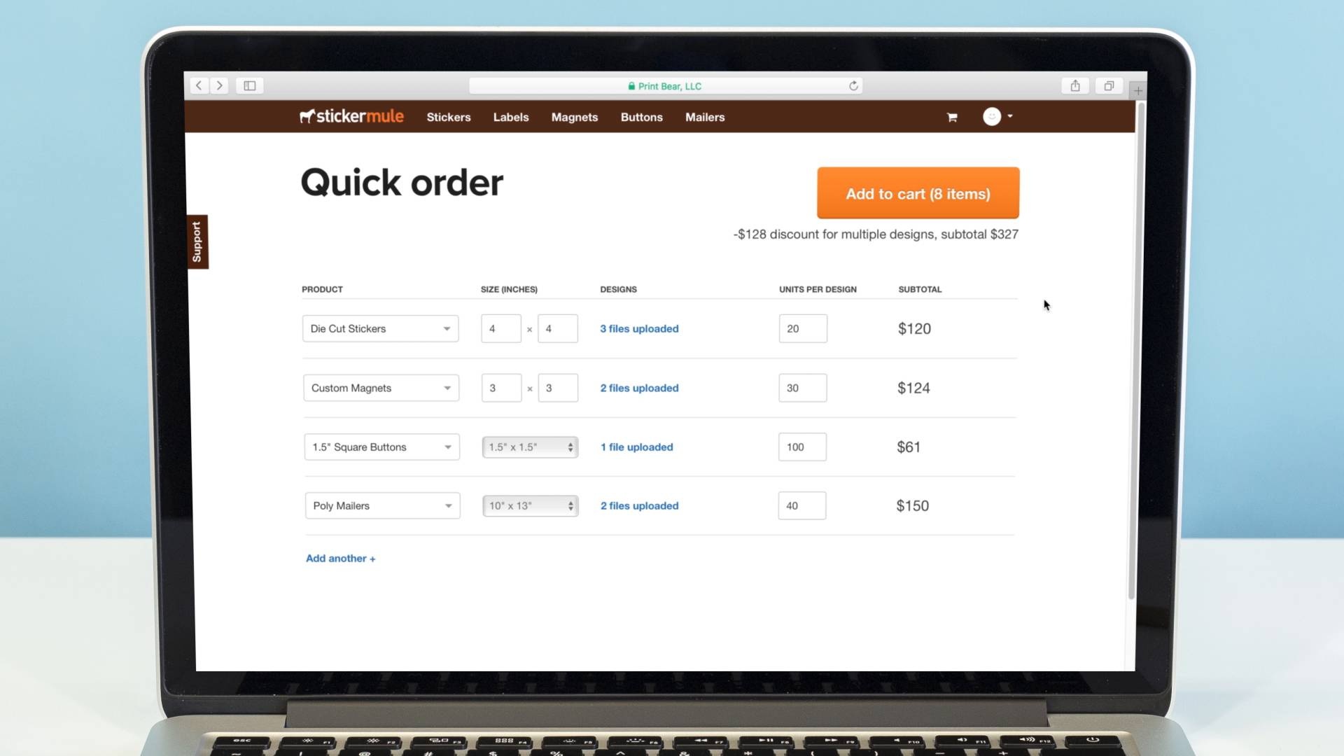 Introducing quick order | Blog | Sticker Mule