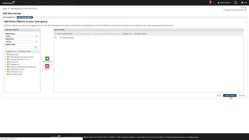SolarWinds » Kevin's Ramblings