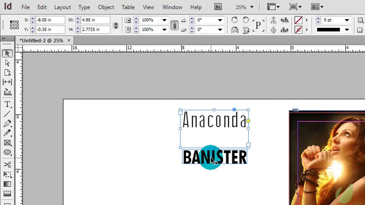 Intro to Print Ad Design - Event Ad