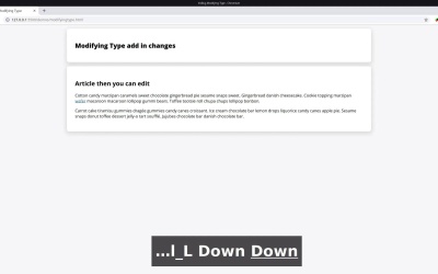 VisBug Quick Start - Modifying Type