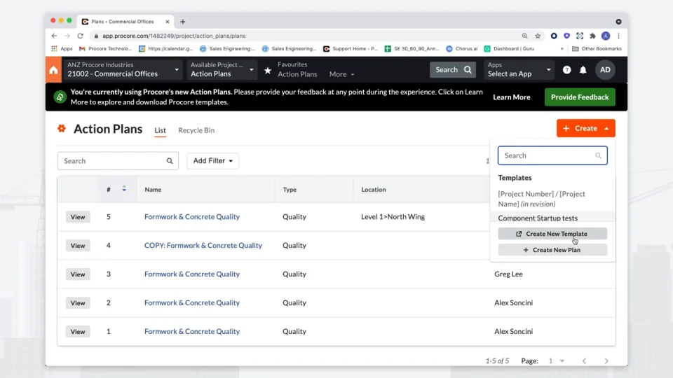 Action Plans: A new way to strengthen QA | Procore
