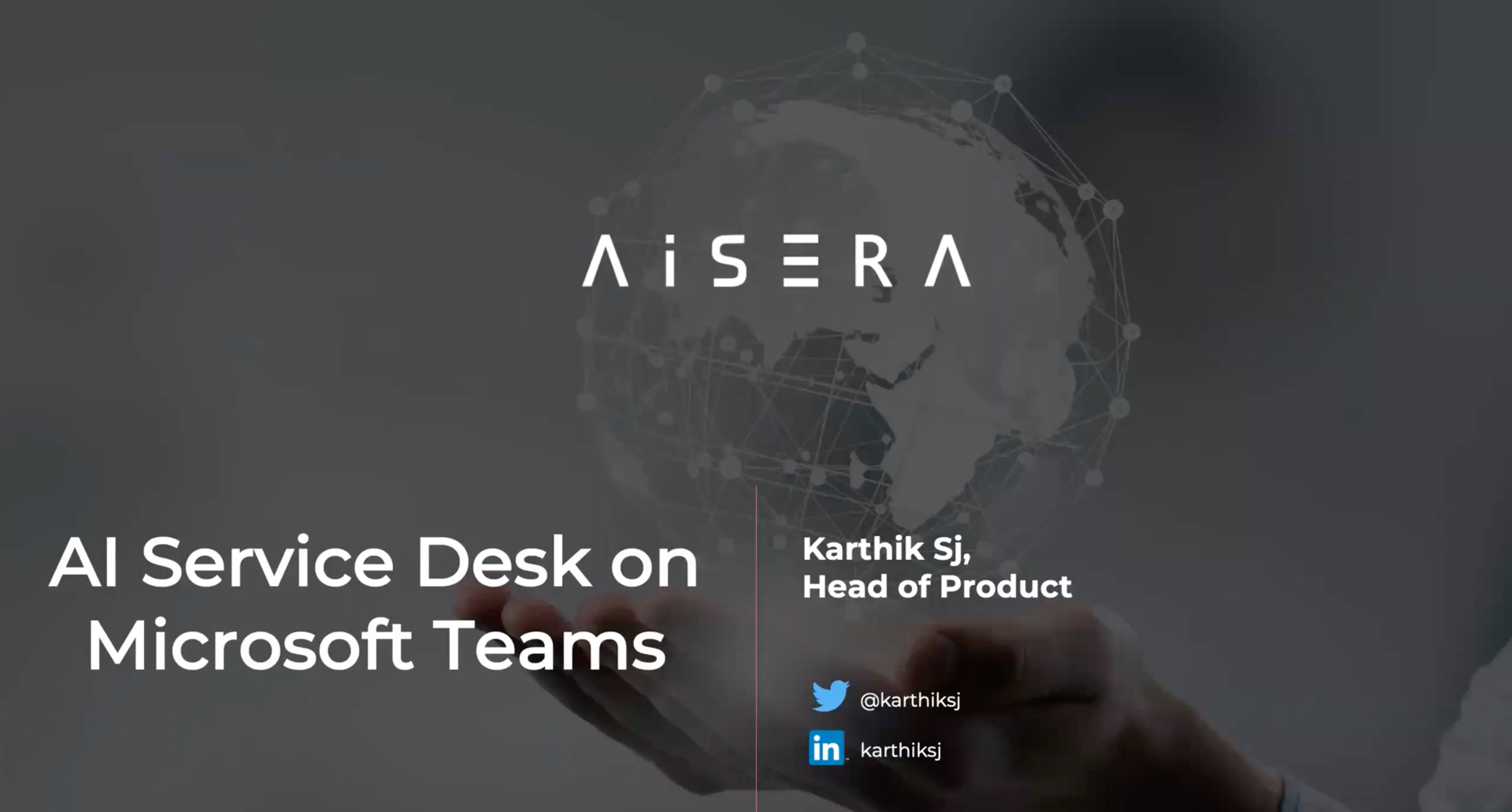 AI Service Desk on MS Teams