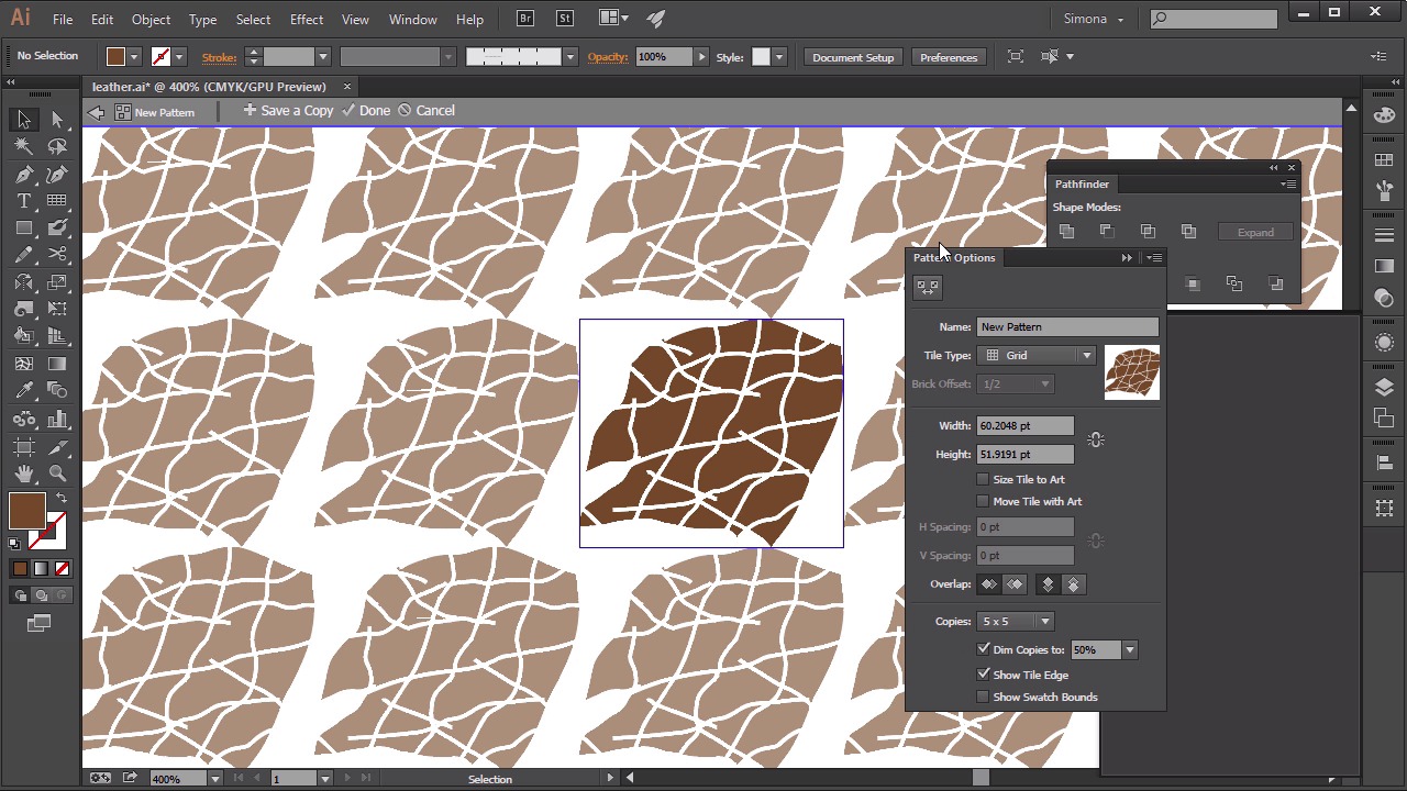Custom Textures In Adobe Illustrator Create A Leather Texture