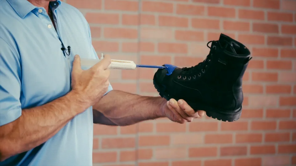 Boot Toe Repair with Tuff Toe: Durable Work Boots Protection