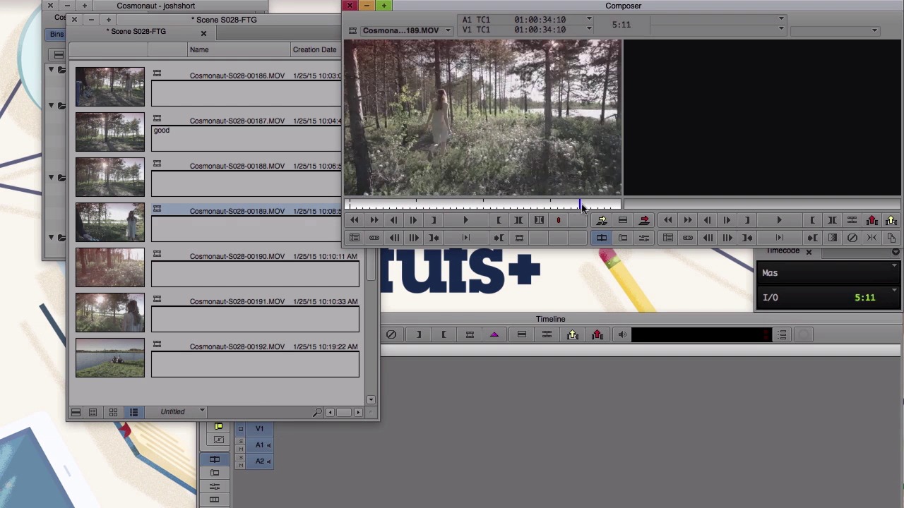 Introduction to Video Editing in Avid Media Composer - Organizing ...