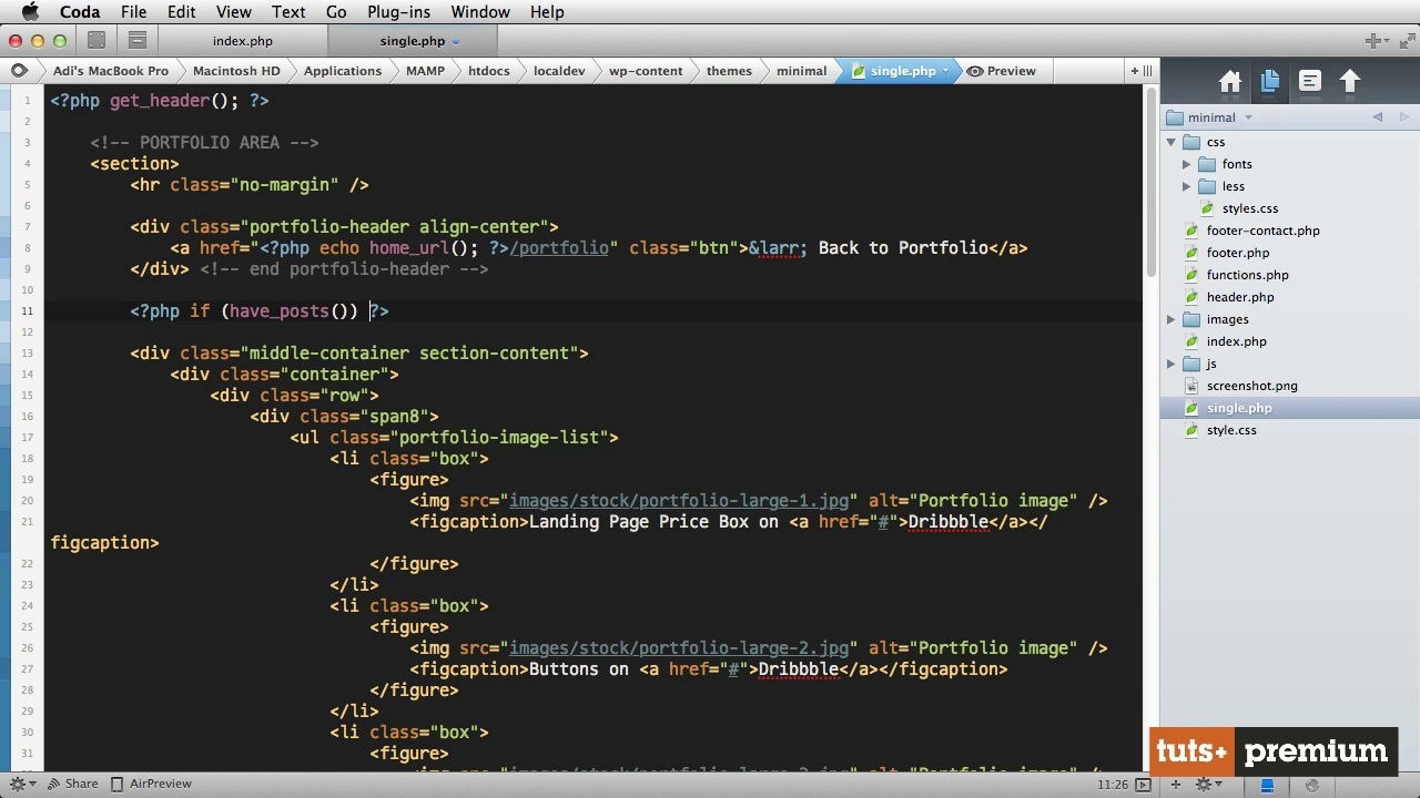 PSD to WordPress: Minimal Portfolio Theme - Conclusion