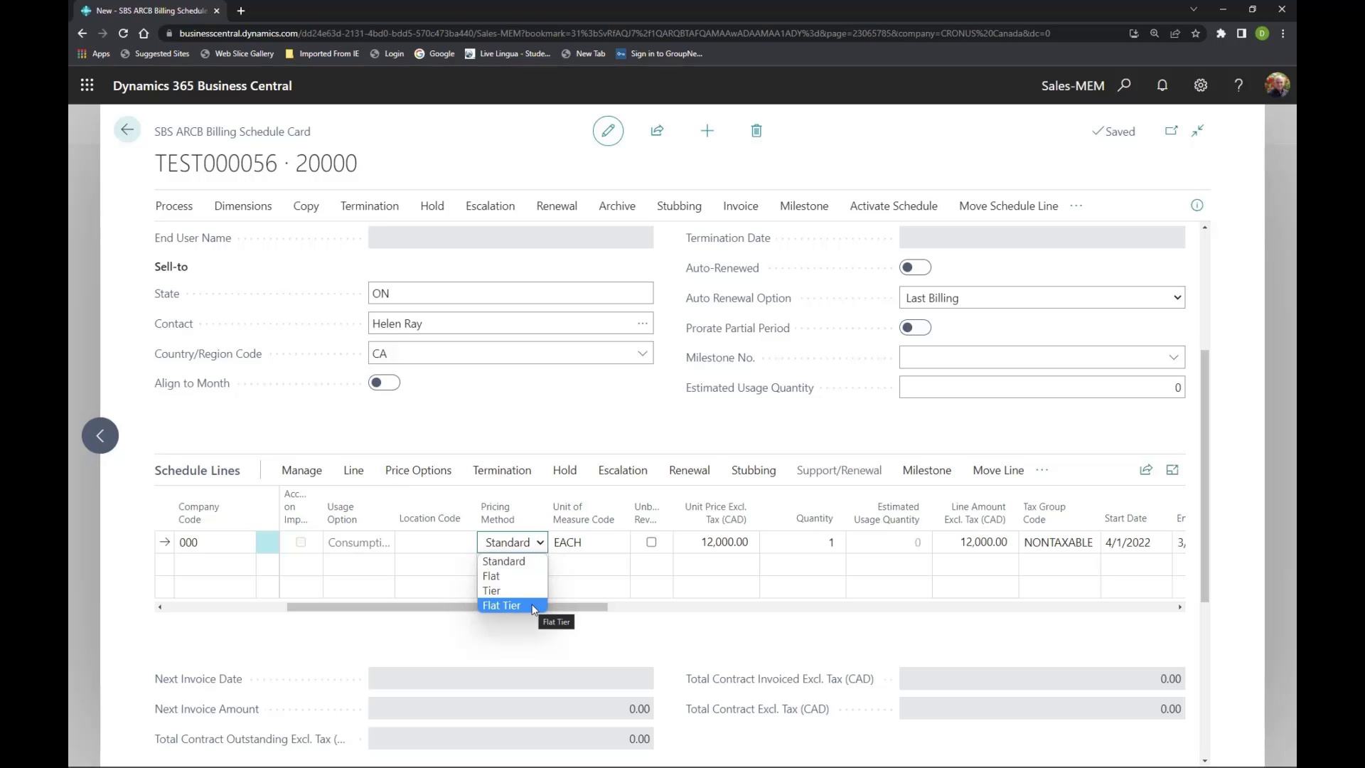 Subscription Billing Management for D365 Business Central from Binary Stream