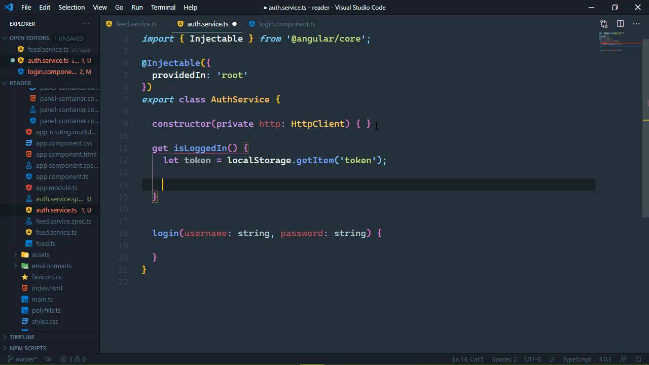 Modern Web Apps With Angular - Authenticating With the Server