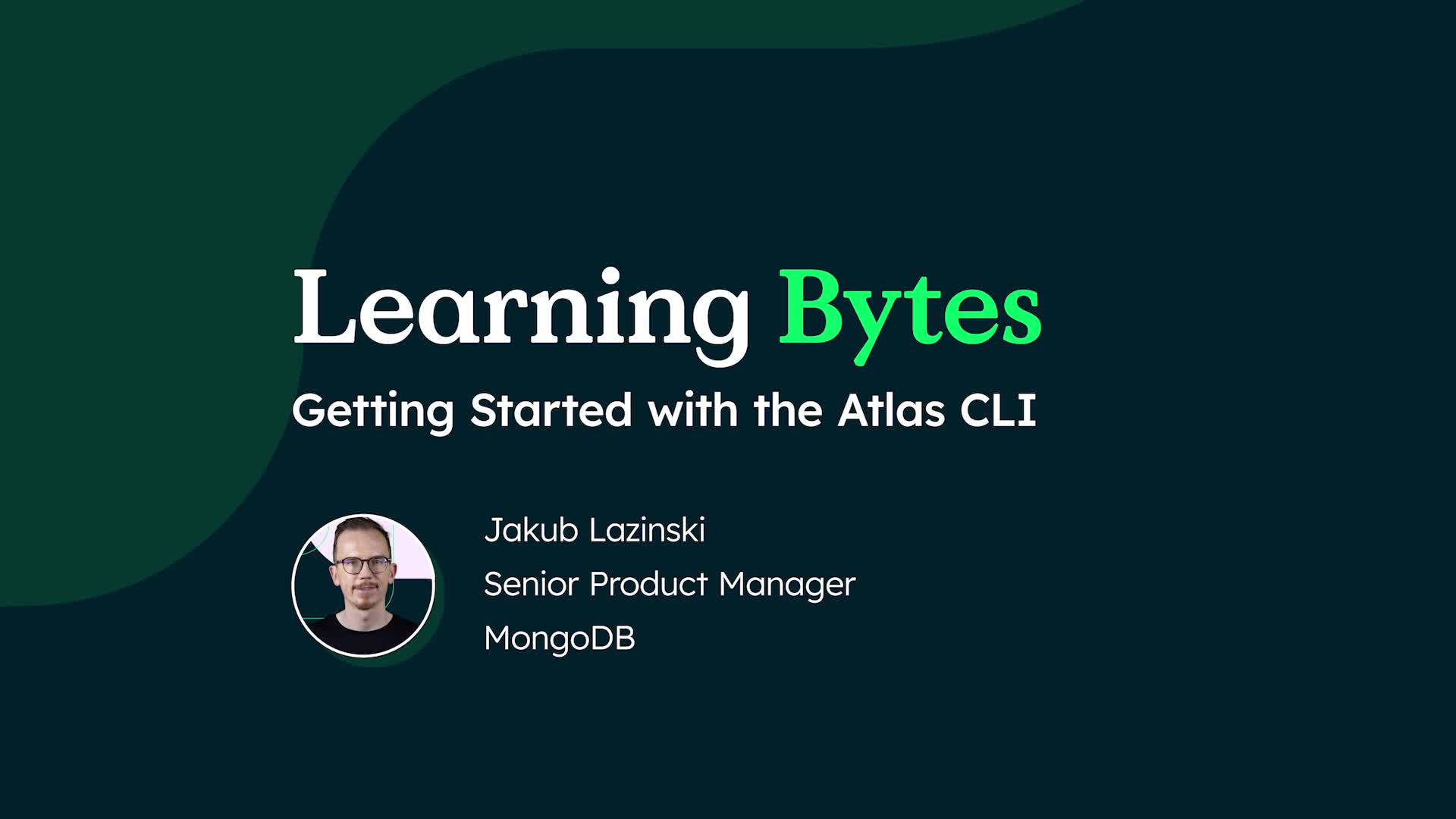 Getting Started with the Atlas CLI - Learn | MongoDB Getting Started with the Atlas CLI - Learn | MongoDB