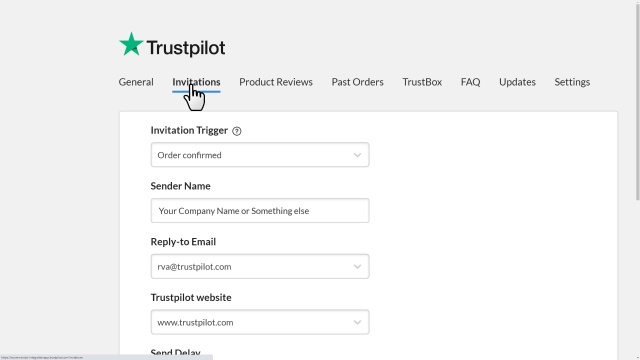 Trustpilot's WooCommerce integration