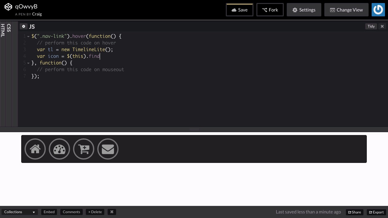 GreenSock Animation Platform: First Steps - Setting Up Hover Events