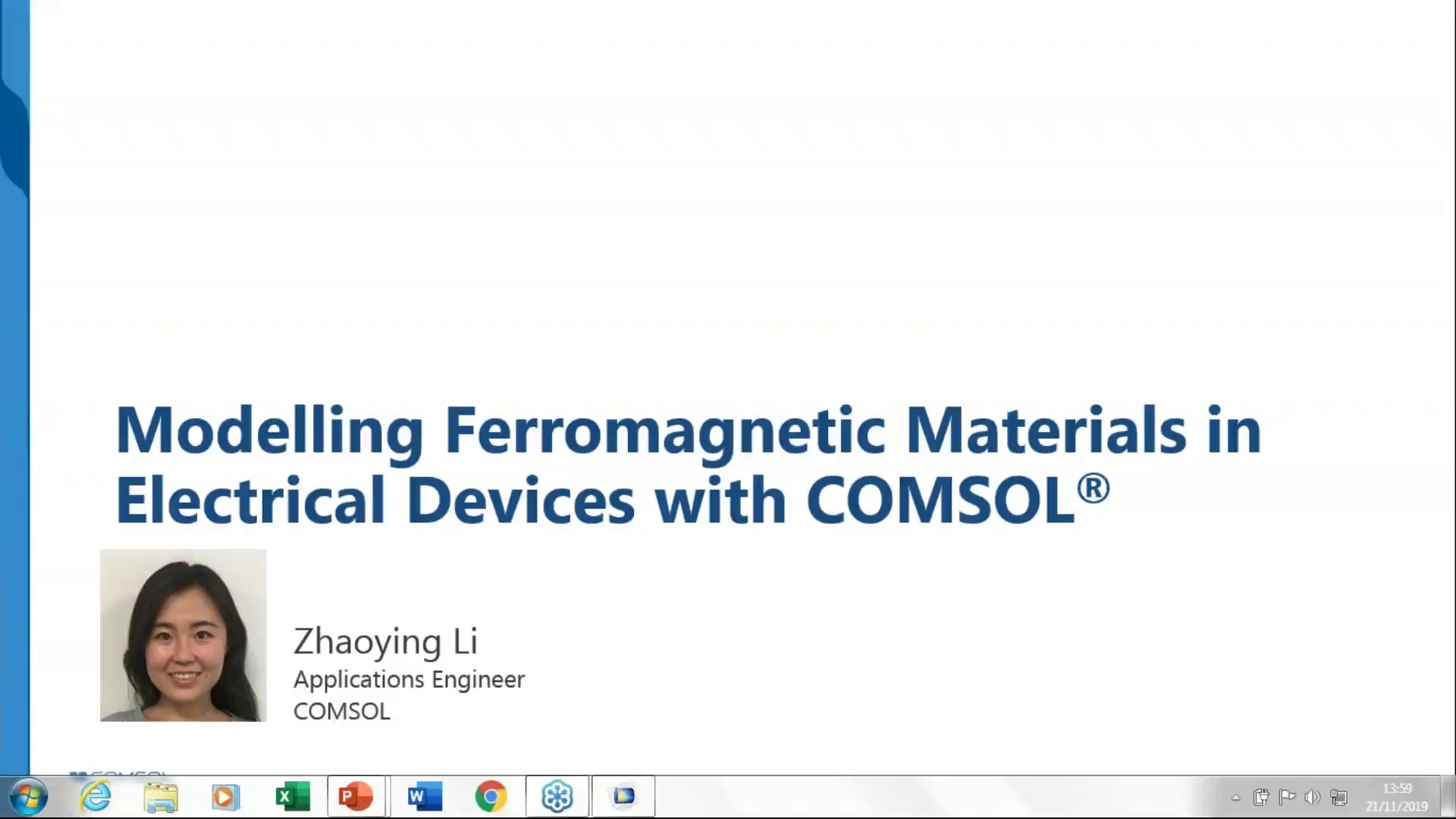 Modeling Ferromagnetic Materials in COMSOL Multiphysics®