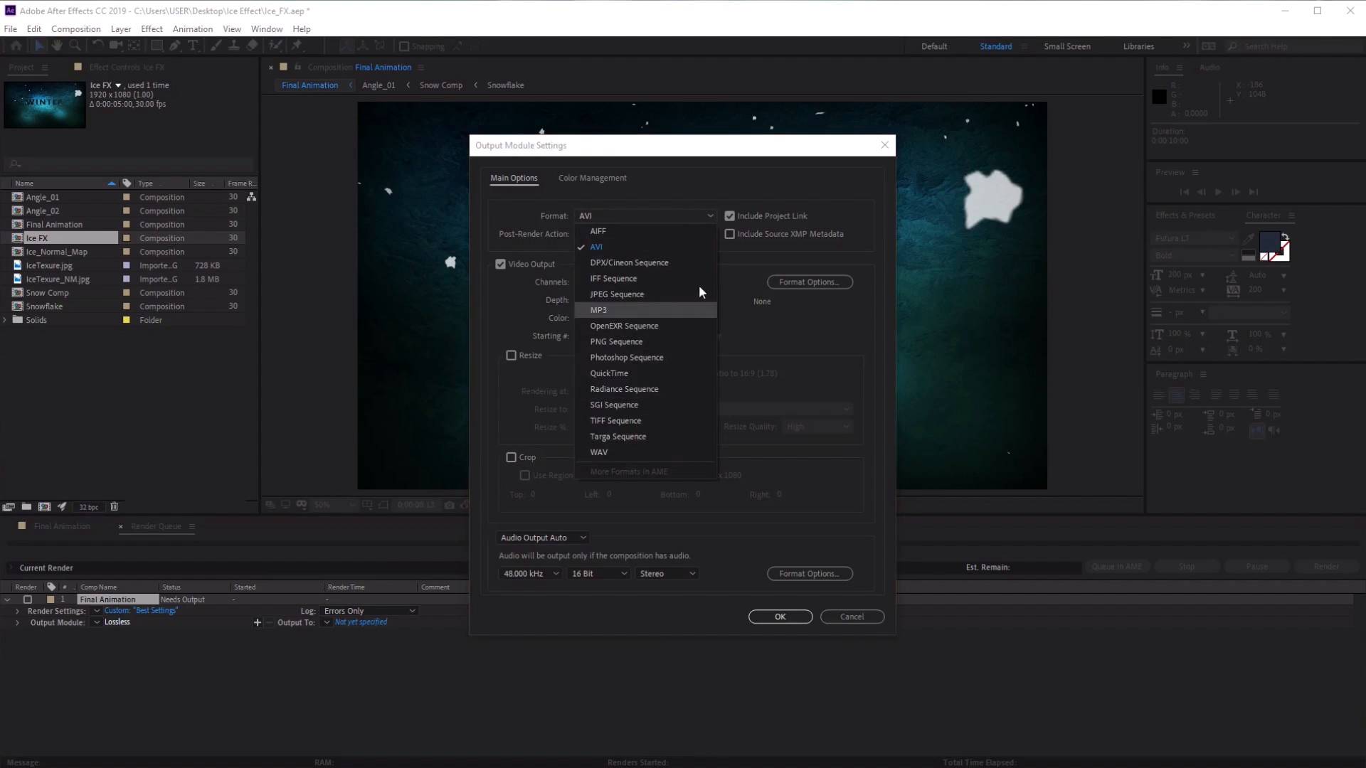 Create a Cool Ice Effect Animation in Adobe After Effects - How to ...
