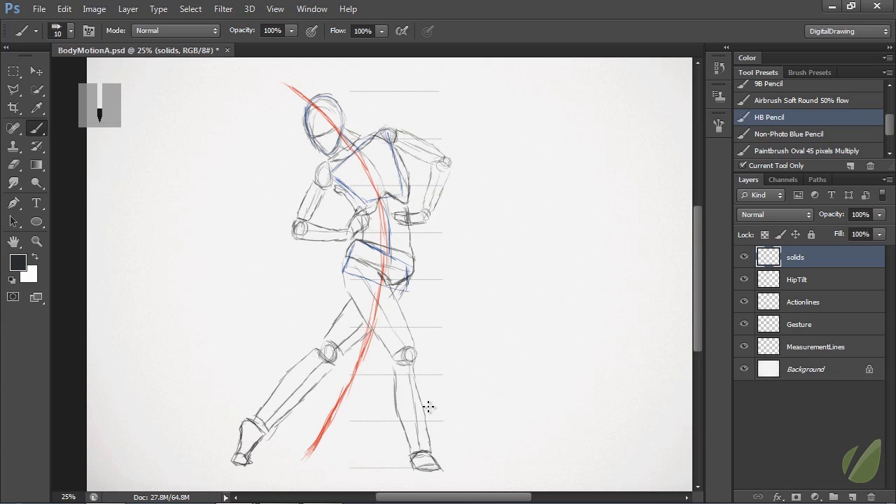 Digital Figure Drawing: Beyond the Basics - Action!